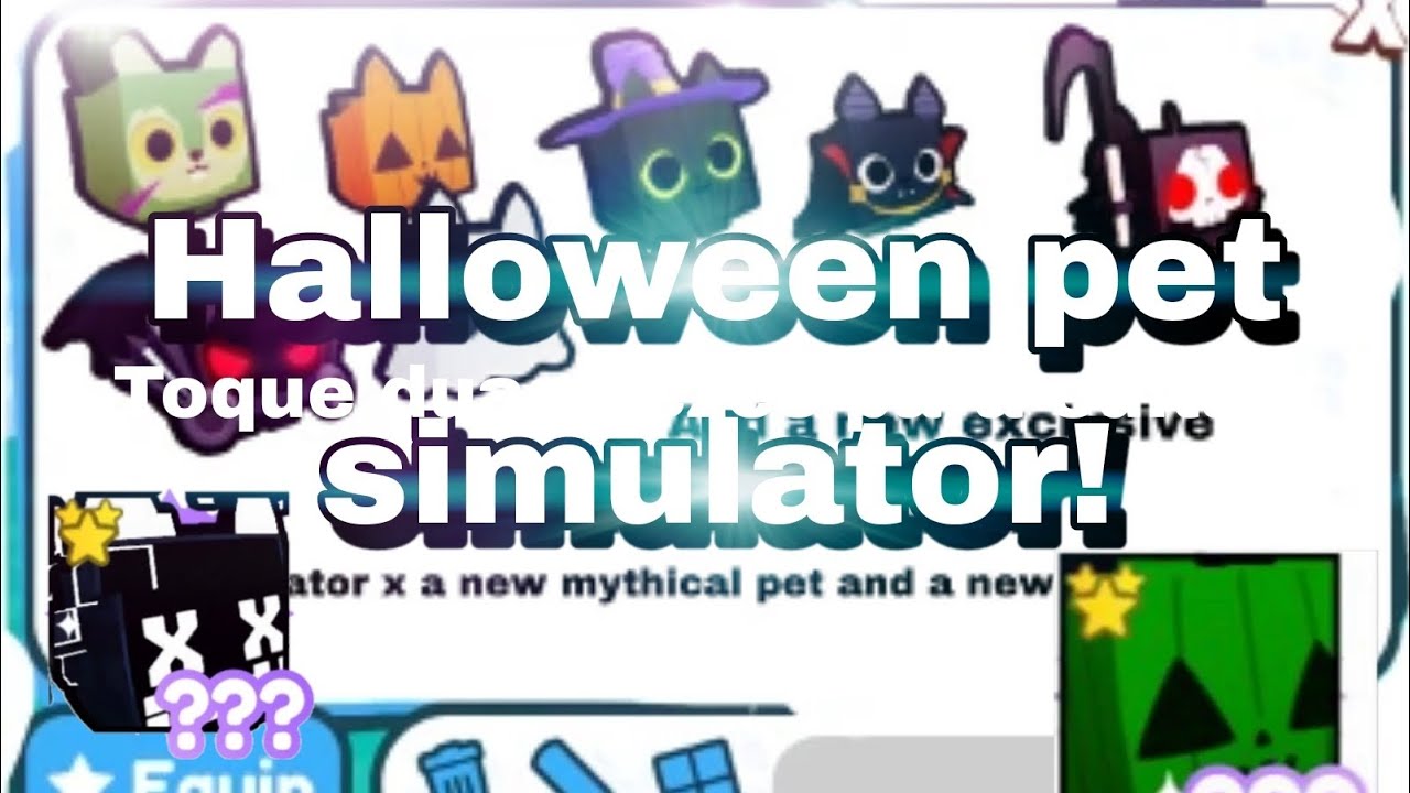 Halloween pet simulator x!(psx) - YouTube