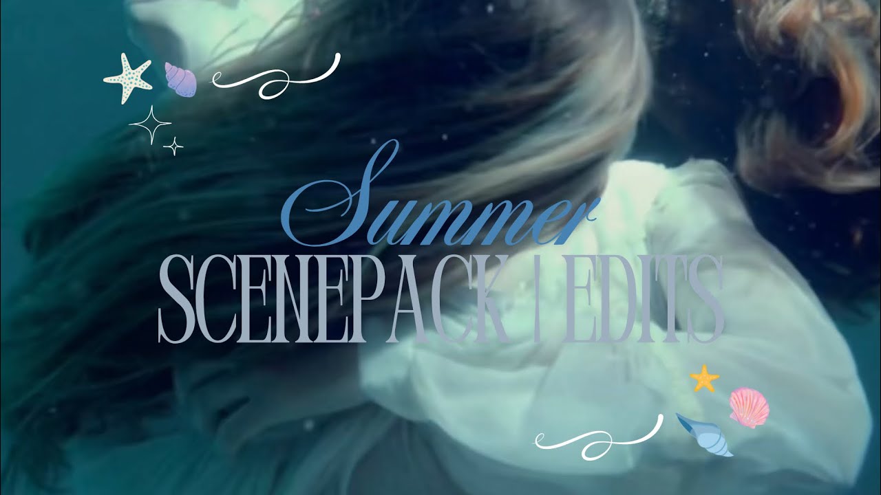 Summer aesthetic🪼🌊🐙🐚 | 1080p scene pack | edit | #edit #scenepack # ...