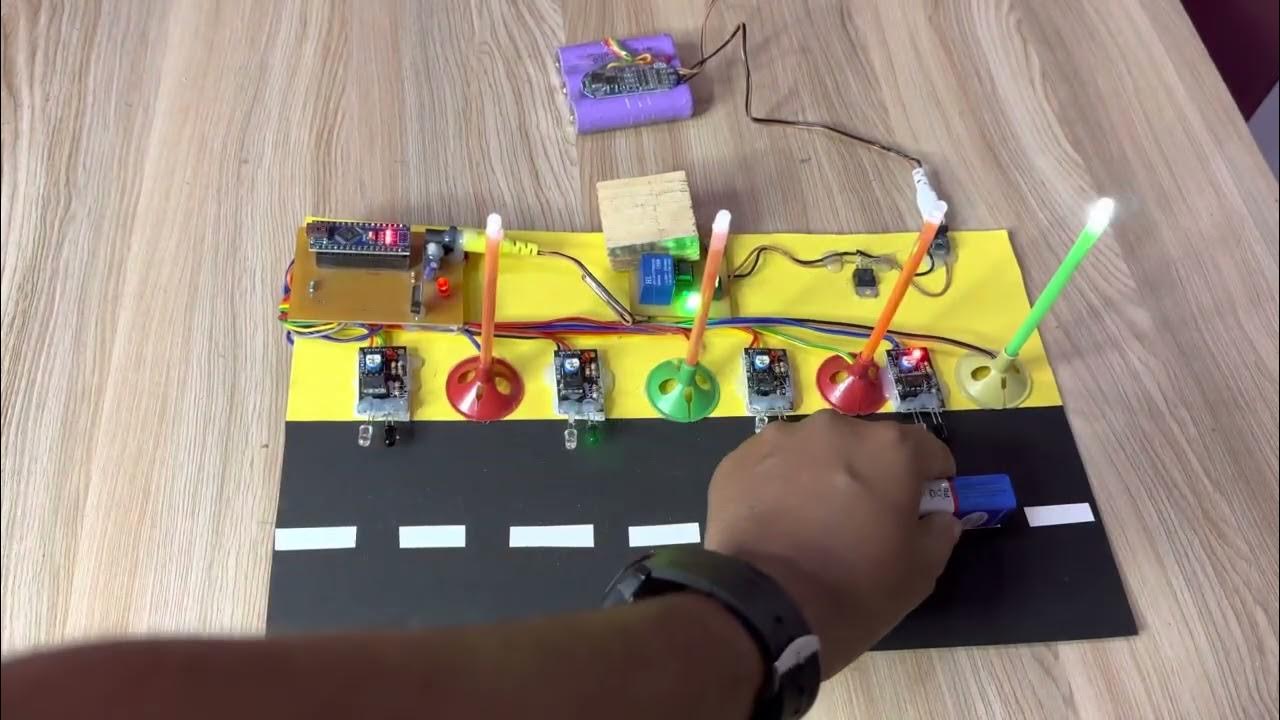 Solar based smart intensity control street light system using Arduino ...