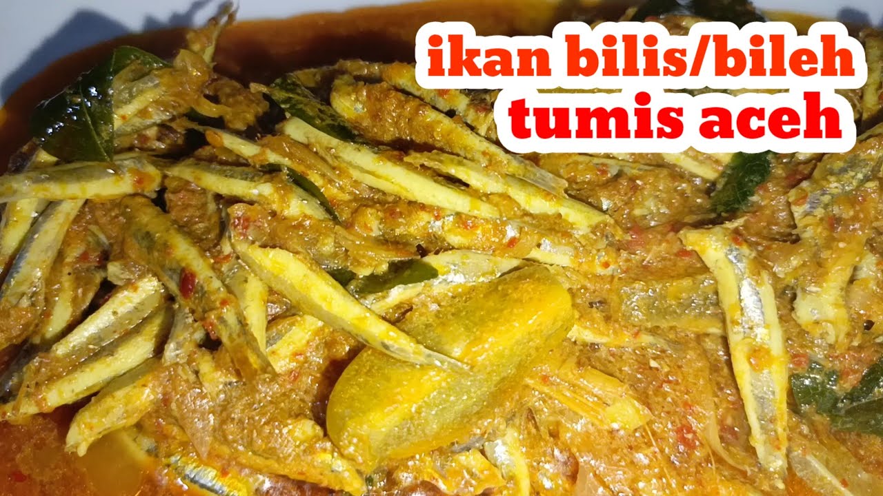 RESEP IKAN TUMIS ACEH II IKAN BILEH TUMIS ACEH - YouTube