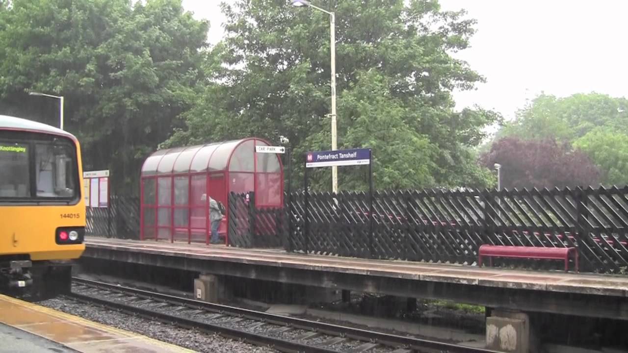 Rainy Pontefract Stations (Monkhill & Tanshelf) - 21st June, 2012 - YouTube