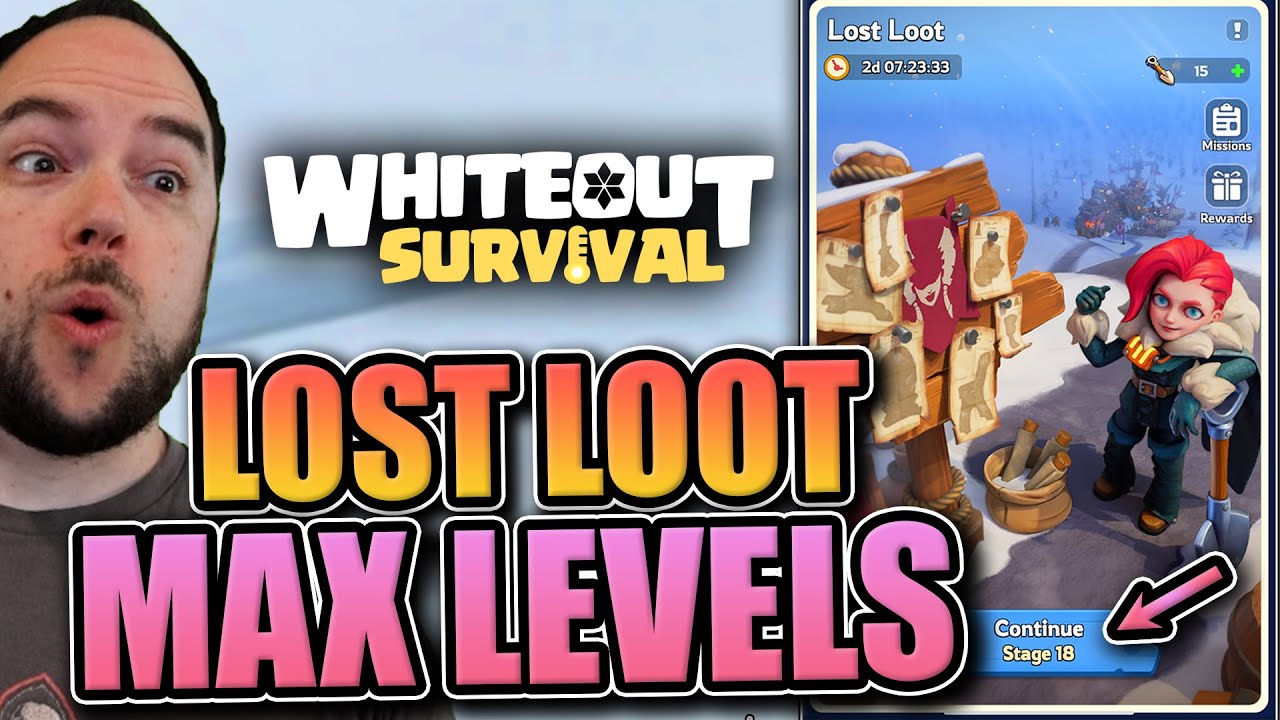 Maxing Lost Loot Event [hero gear, xp, and cosmetics] Whiteout Survival ...