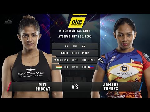 Ritu Phogat vs. Jomary Torres | Full Fight Replay