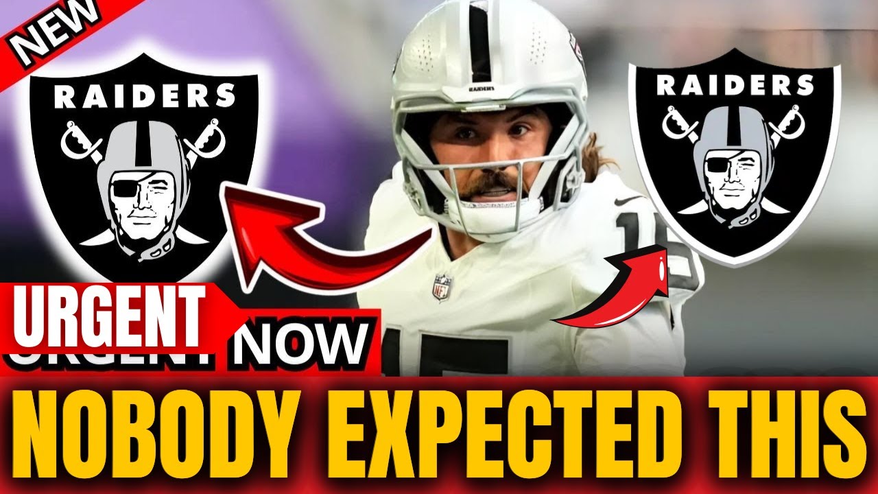 💥😱TOTAL SURPRISE!!! RAIDERS CONFIRMS NEWS THAT SURPRISED EVERYONE! LAS ...