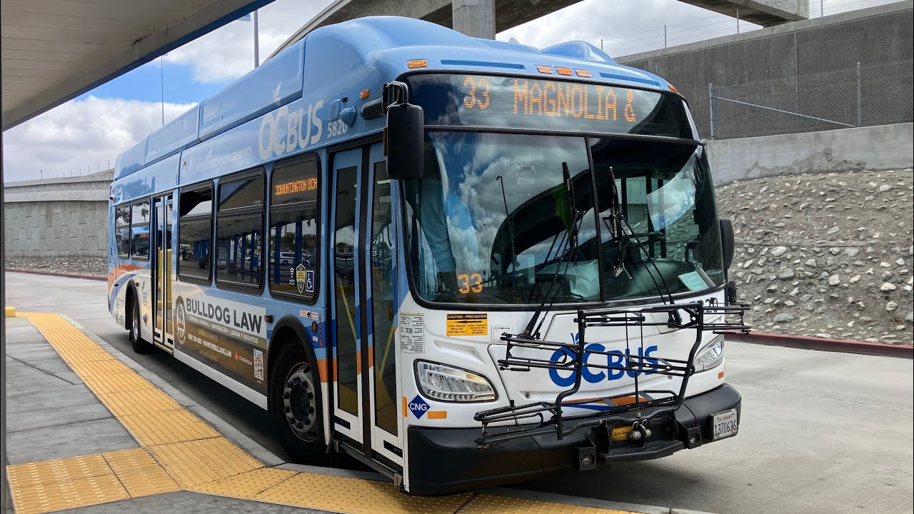 OCTA 2016 New Flyer XN40 #5820 - YouTube