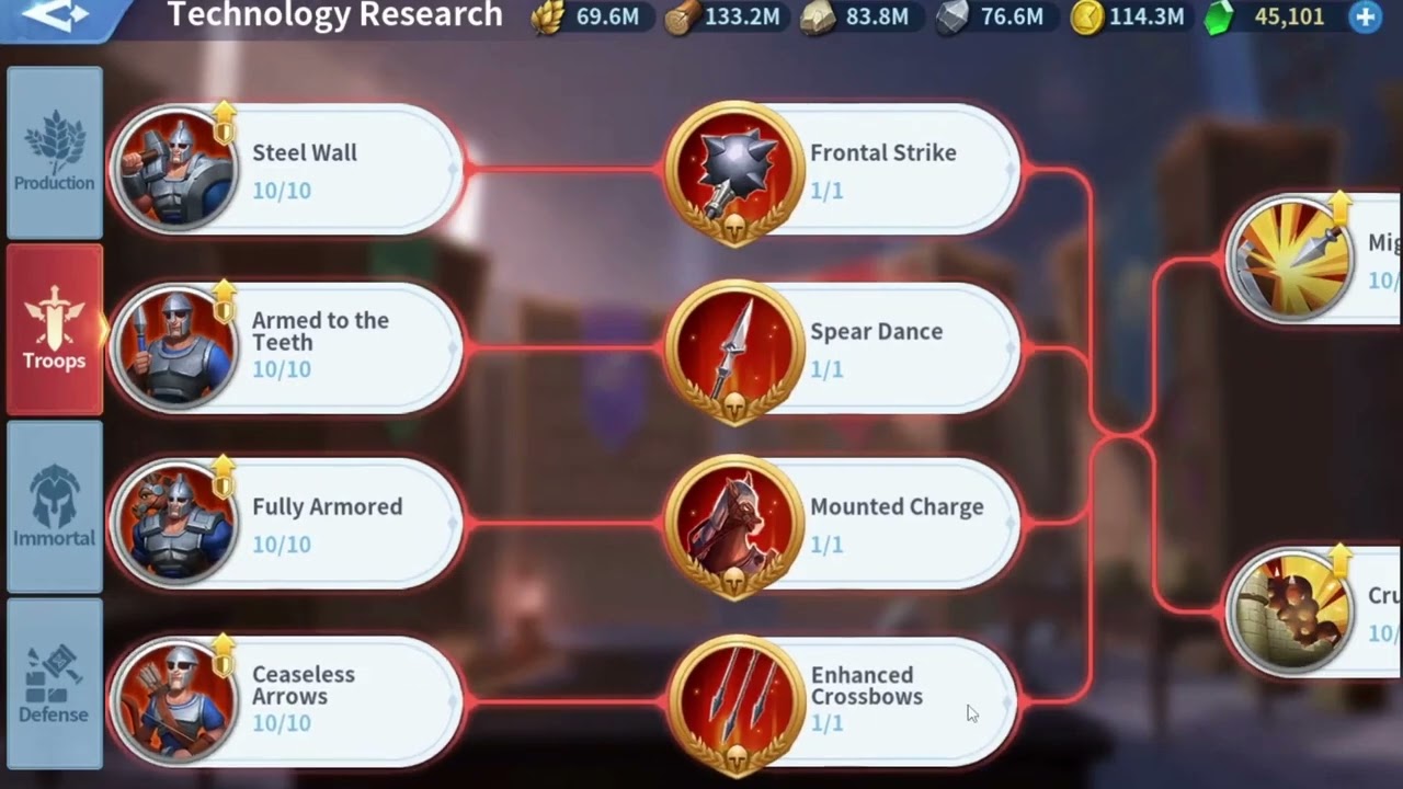 Infinity Kingdom | How to Increase march power. - YouTube