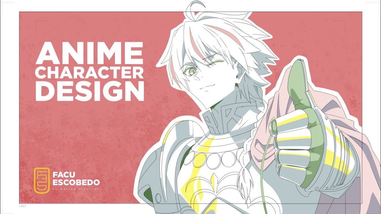 Chief Animation Director making Anime Character Design - YouTube