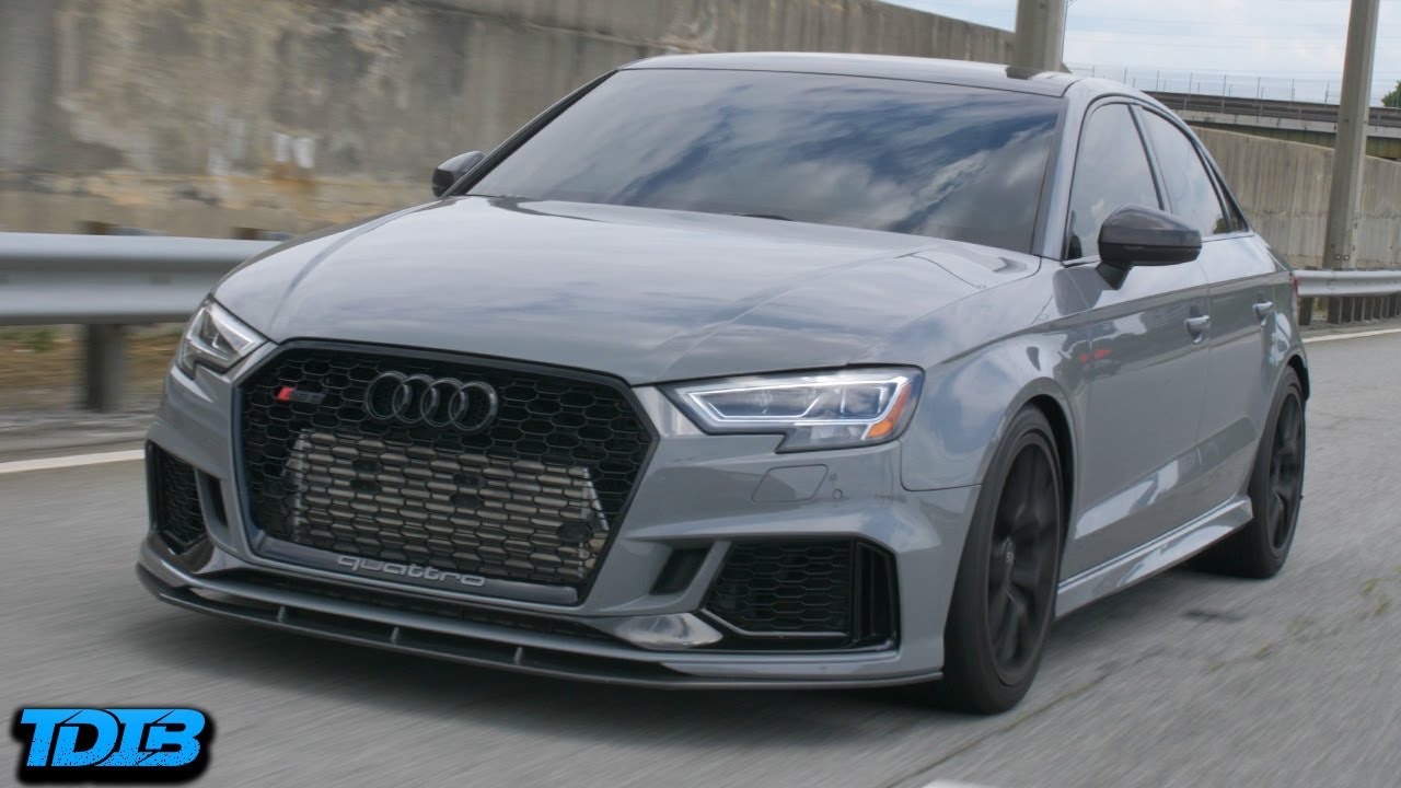 800HP Audi RS3 Review: A GTR's Worst Nightmare - YouTube