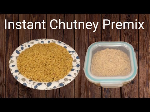 Instant chutney premix | chutney premix | chutney ready mix | ದಿಢೀರ್ ...