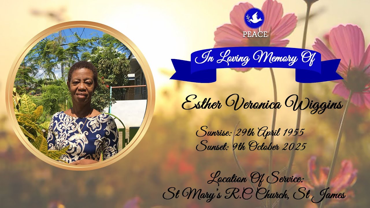 Celebrating The Life Of Esther Veronica Wiggins - YouTube