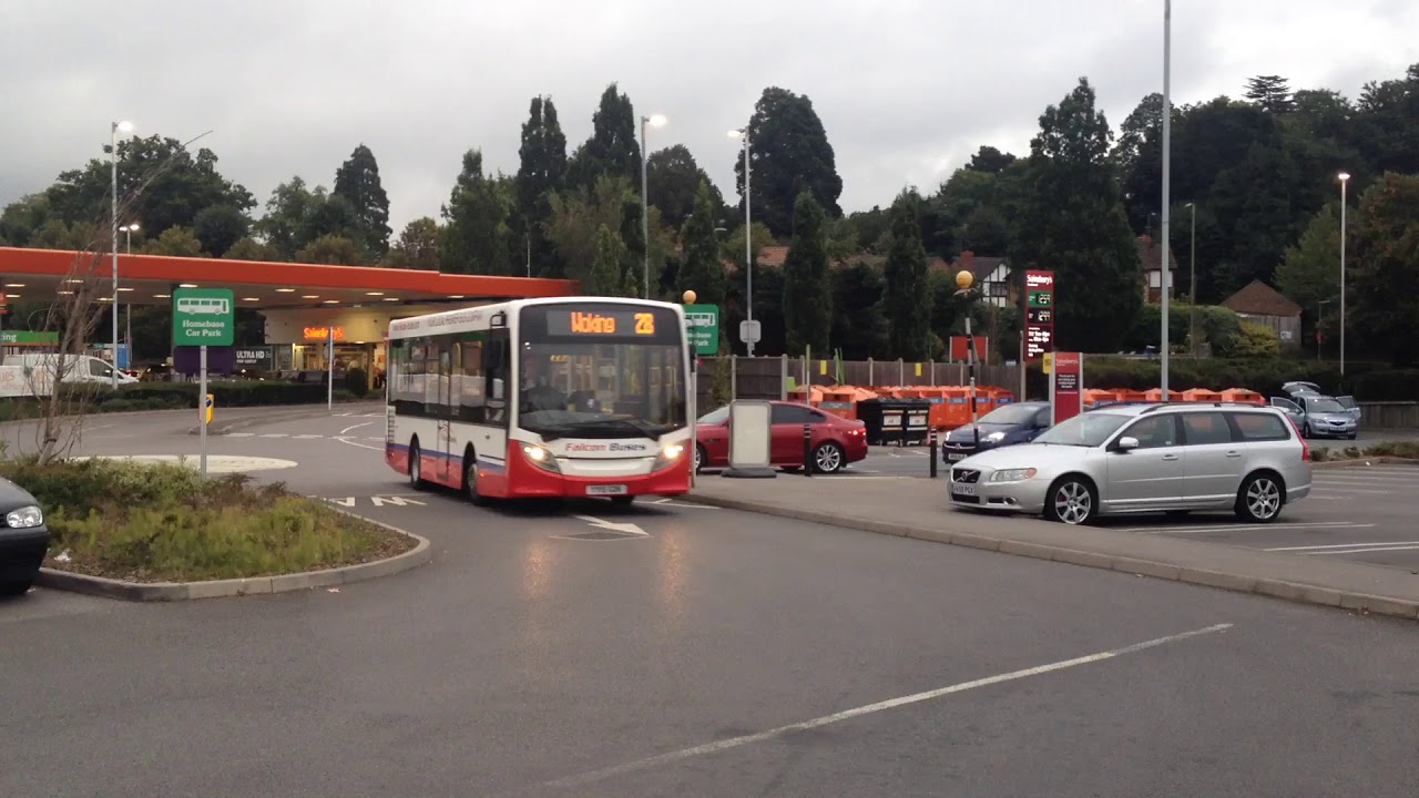 Here is the 28 bus in Brookwood - YouTube