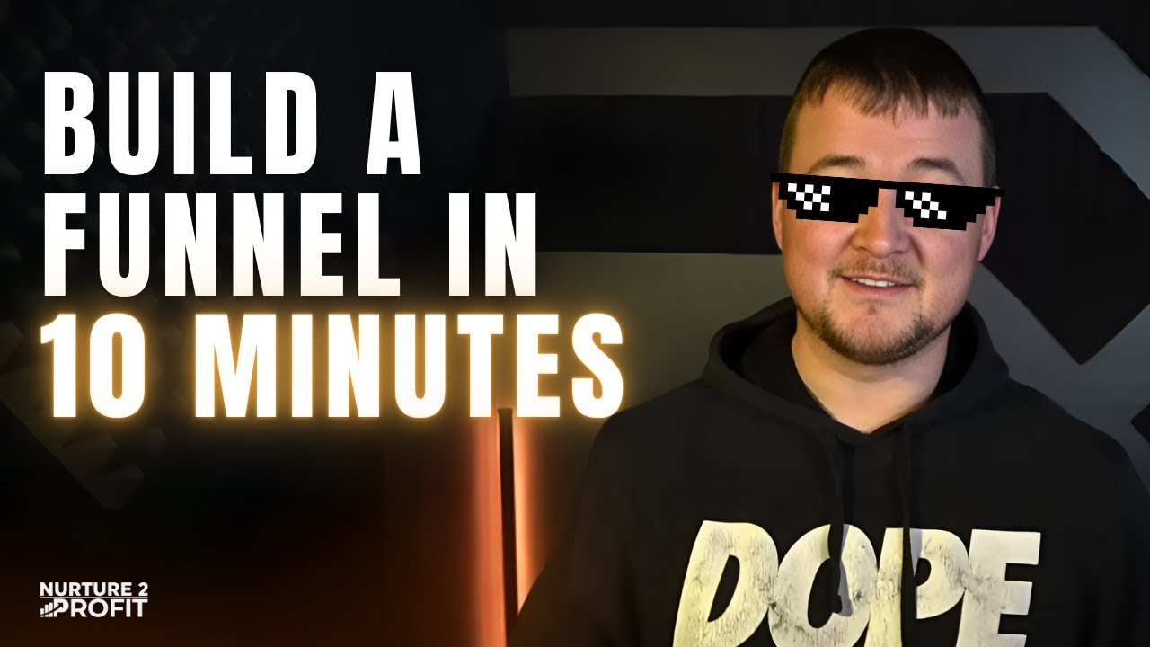How to Build a Funnel in 10 Minutes (Tutorial for Beginners) - YouTube
