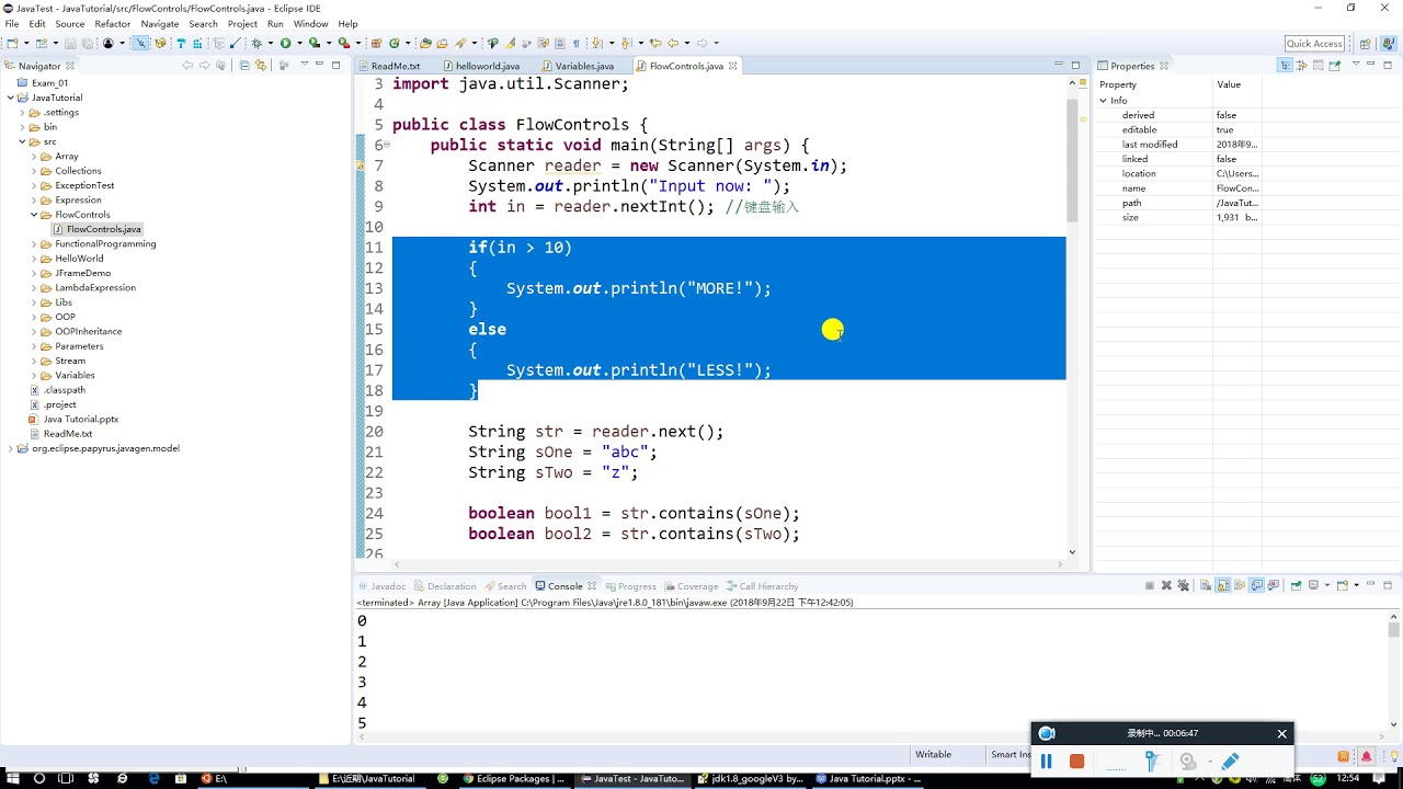 Java In 90m（上） - YouTube