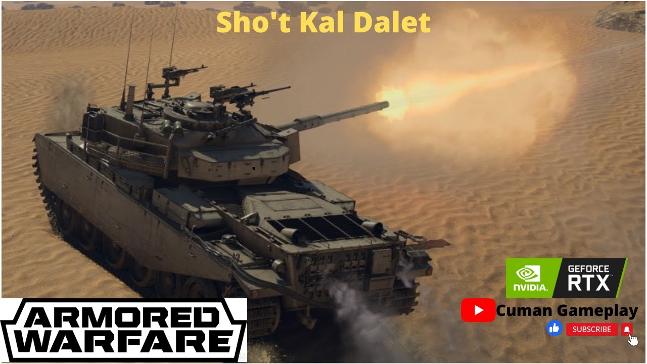Sho't Kal Dalet Armored Warfare 5k Damage - YouTube