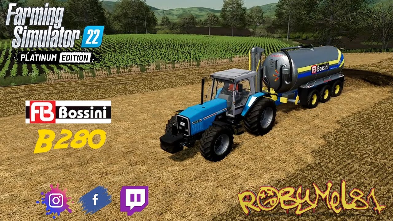 BOSSINI B280 L'ANTICO BORGO 🏰 37 FARMING SIMULATOR 22 ★ ITA - YouTube
