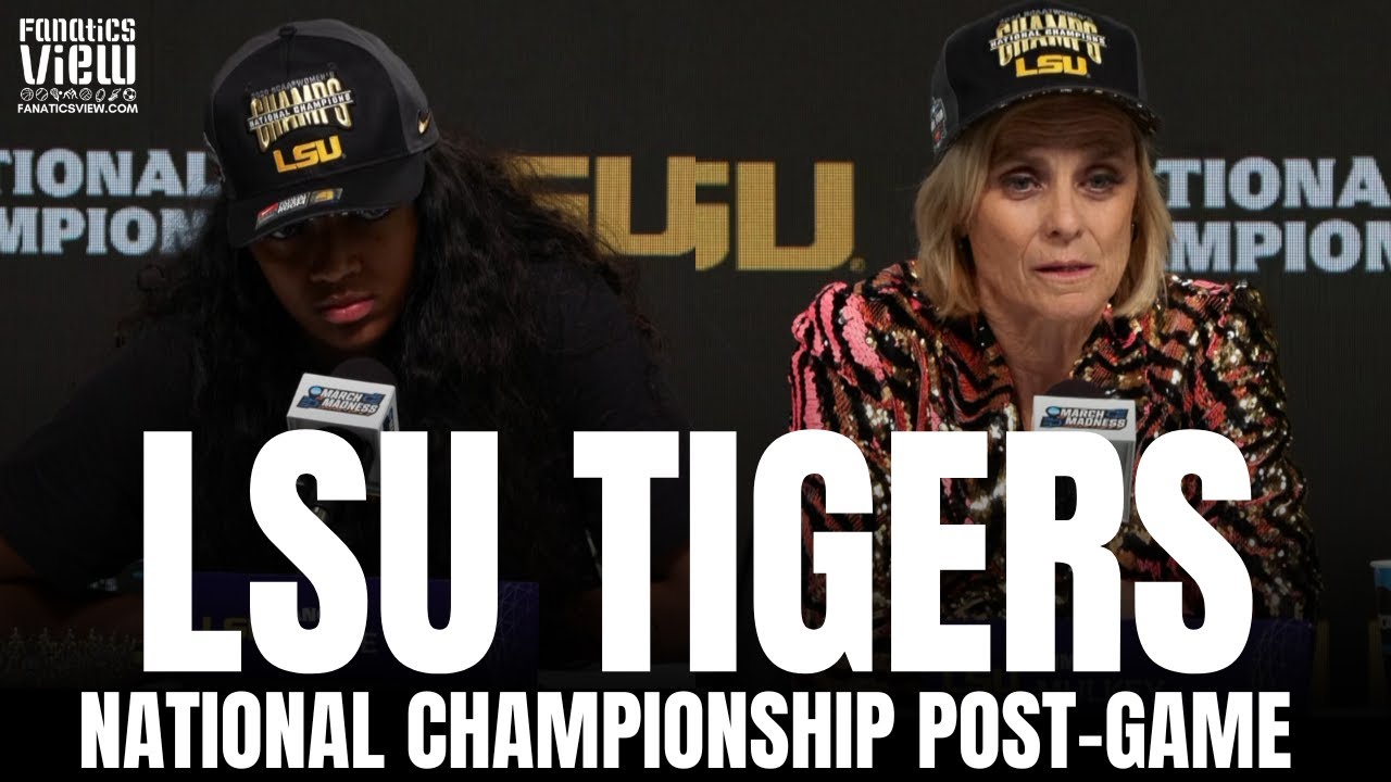 Angel Reese Reacts to Taunting Caitlin Clark & LSU Tigers National ...
