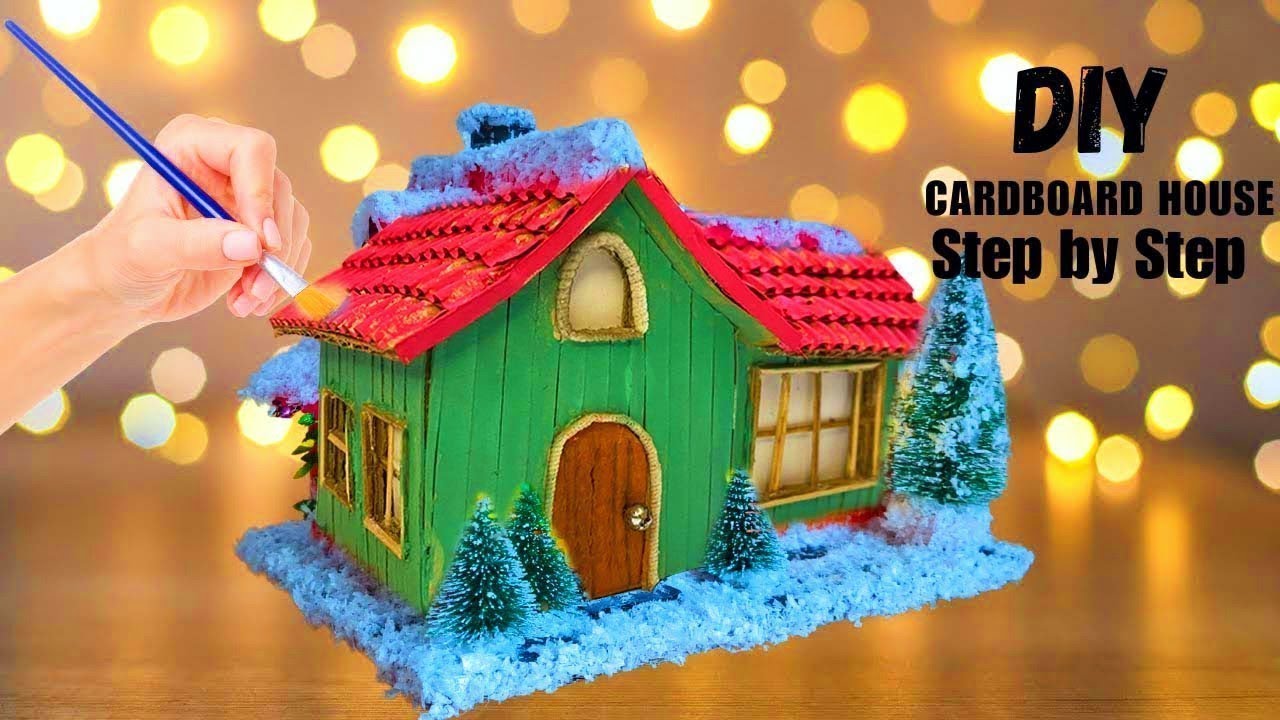 DIY Cardboard House: Learn How to Make an Amazing and Simple House ...