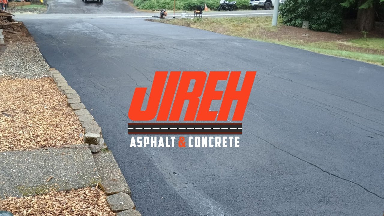 Long Driveway Excavation Process & Asphalt Repair in Edmonds - YouTube