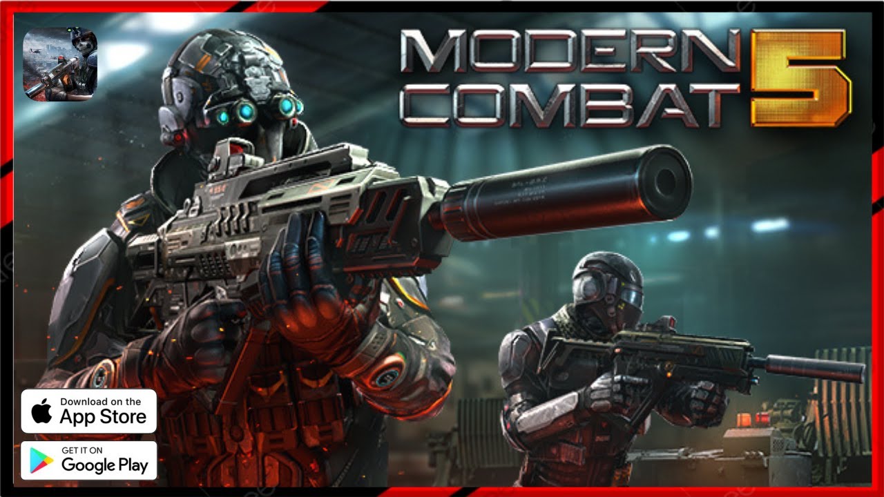 Modern Combat 5: mobile FPS Story Gameplay Walkthrough Part 1 (iOS ...