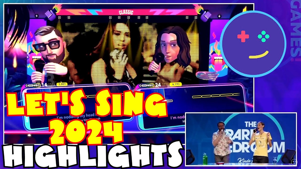 Let's Sing 2024 with Charlotte Cardin and Greg (Kinda Funny Games ...