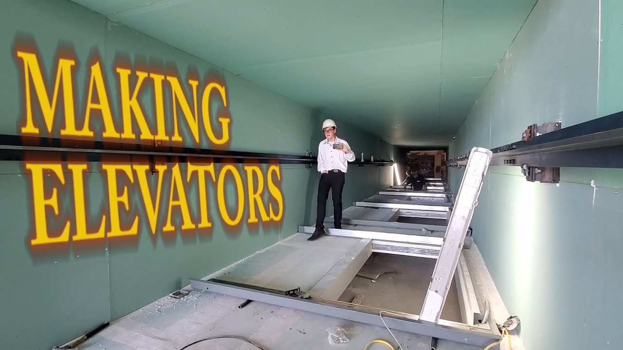 A rare look inside the world of MODULAR ELEVATOR MANUFACTURING - YouTube