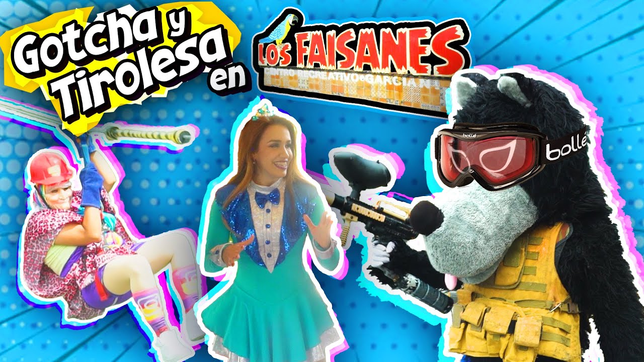 Gotcha y Tirolesa en el parque recreativo Los Faisanes en Garcia N.L ...