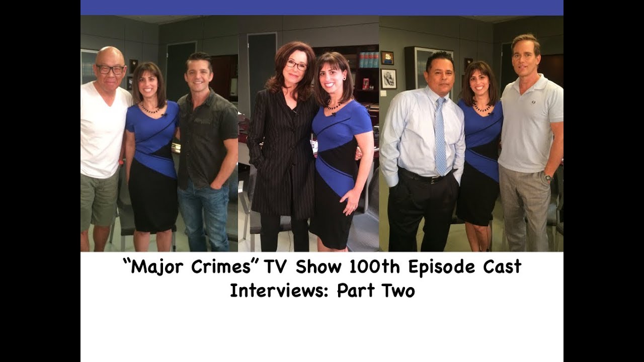 "MAJOR CRIMES" TV Show Interviews (Pt 2): Mary McDonnell, Jonathan Del ...
