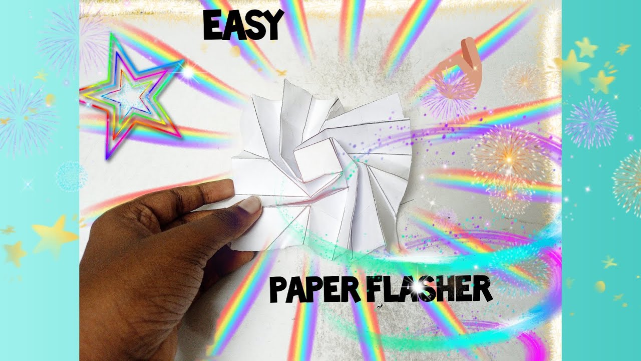 Paper flasher easy. - YouTube