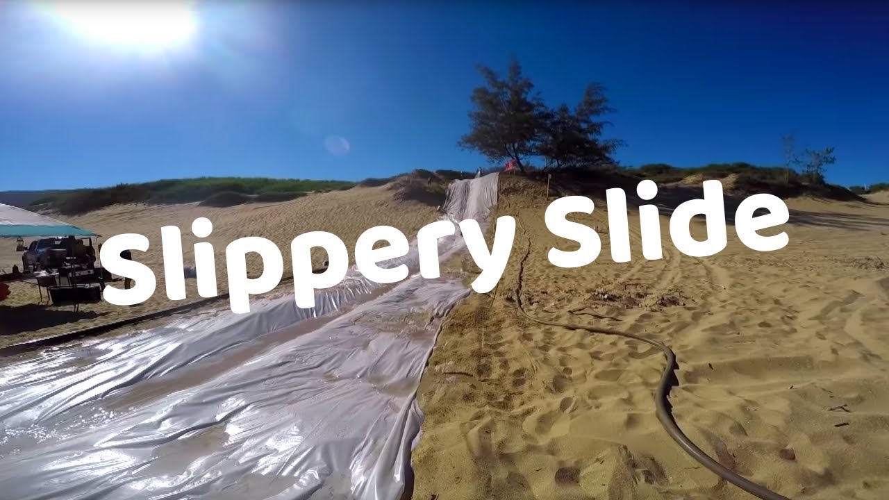 Hawaii Revealed Slippery Slide - YouTube