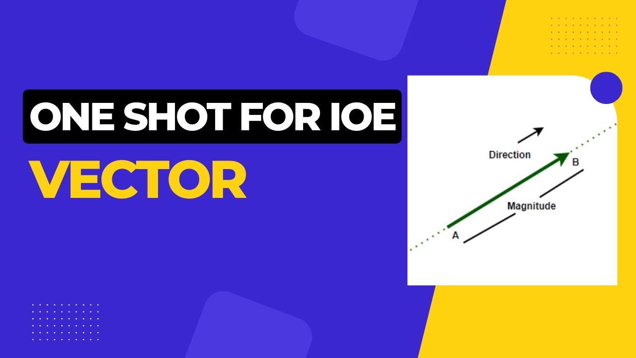 Vector in One Shot | IOE Entrance - YouTube