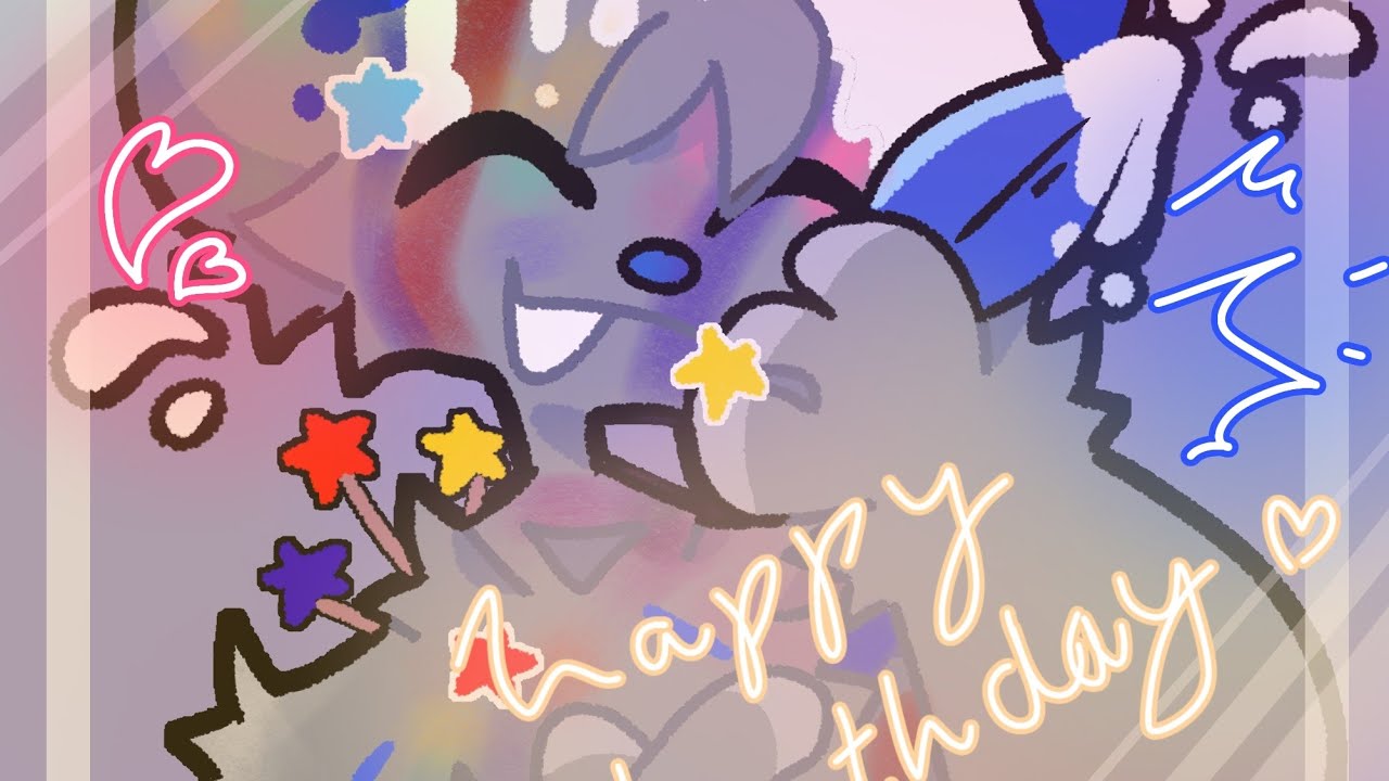 Happy Birthday Bear [Alpha] (5th Anniversary) || SPEEDPAINT - YouTube