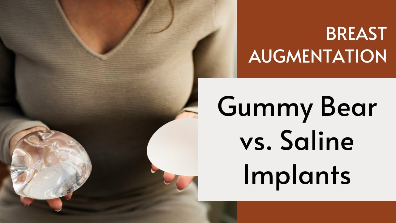 Breast Augmentation FAQ: Gummy Bear vs. Saline implants and Teardrop vs. Round implants - YouTube