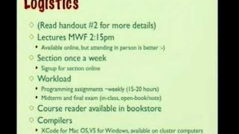 Lecture Collection | Programming Abstractions - YouTube