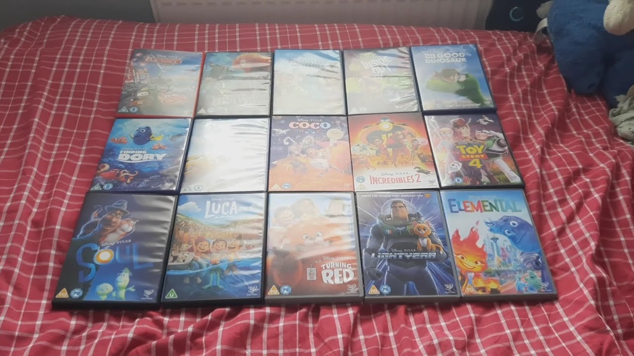 Disney's FastPlay Pixar Animation Studios 15-Movie Collection DVD ...