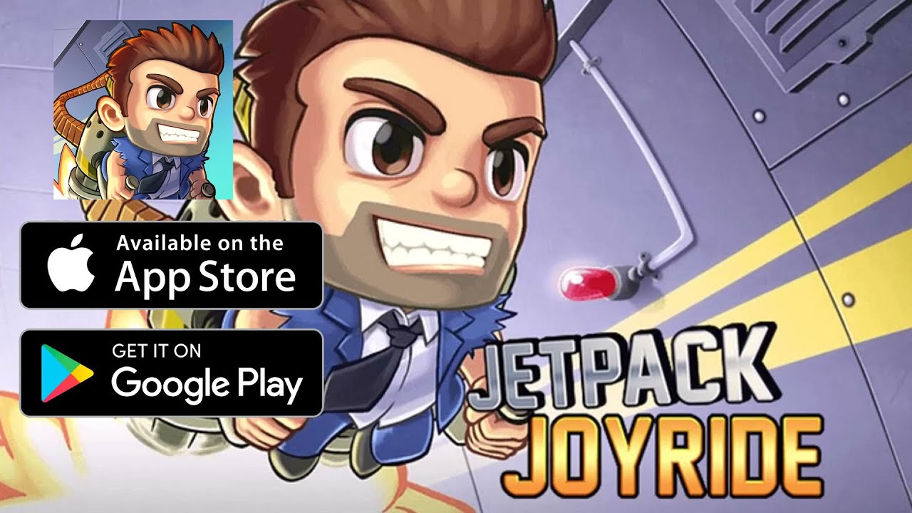 Jetpack Joyride Gameplay Mobile (Android, iOs) - YouTube