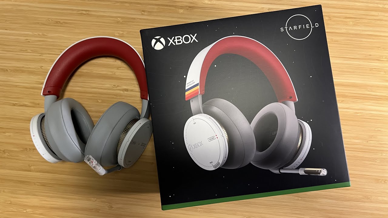 Starfield Limited Edition XBOX wireless headset - unboxing - YouTube