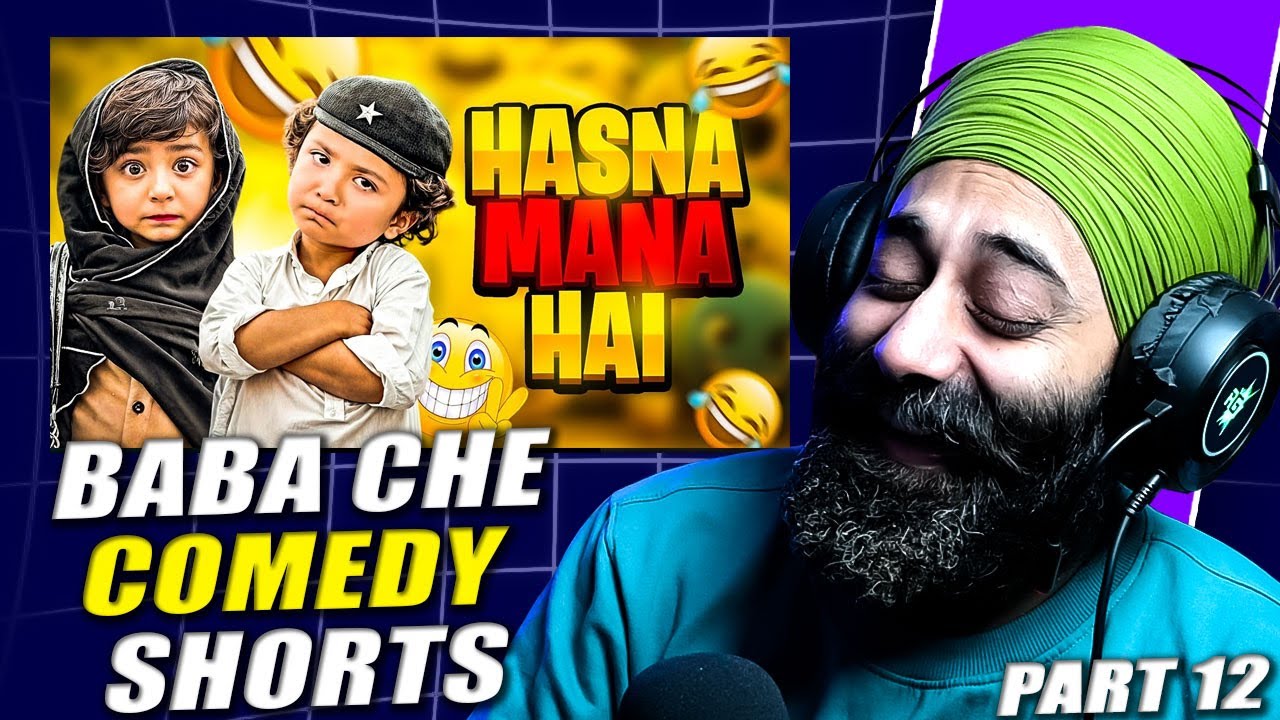 Funny Reaction on BABA CHE Comedy 😂 Shorts -Part 12 | PRTV - YouTube