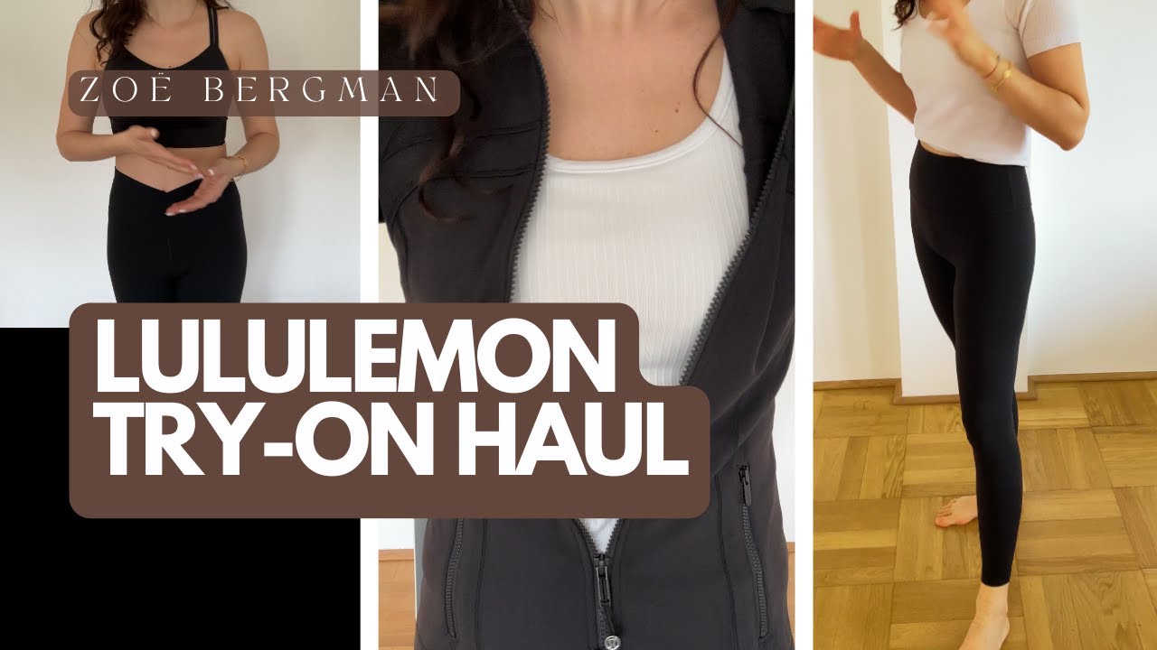 Lululemon Haul Fall and Winter - Must-Haves Try On - YouTube