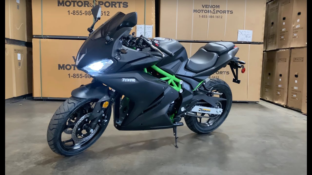 2024 VENOM X22R MAX 250CC MOTORCYCLE FUEL INJECTED STREET LEGAL