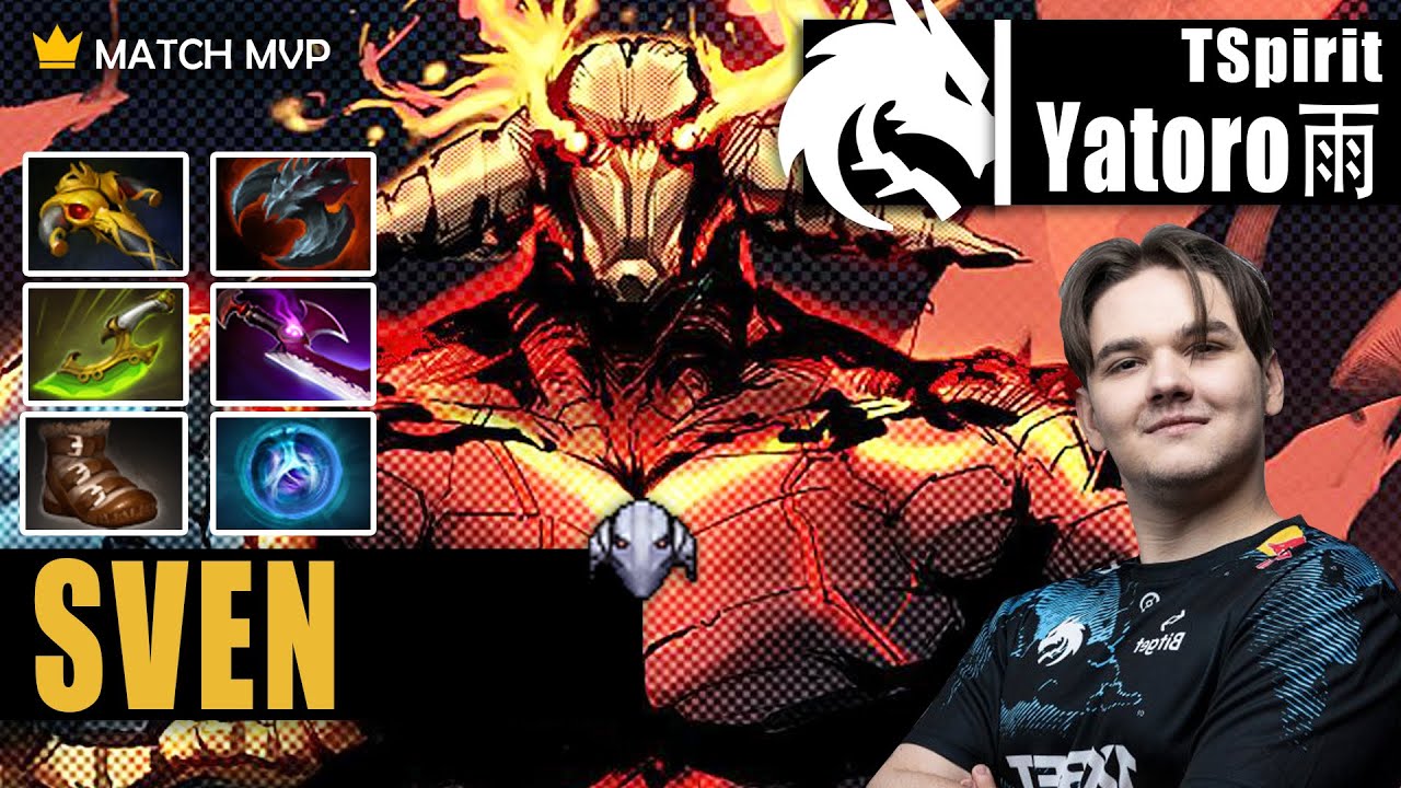 Sven Safelane | TSpirit.Yatoro | YATORO BEAST MODE SVEN IMBA CARRY ...