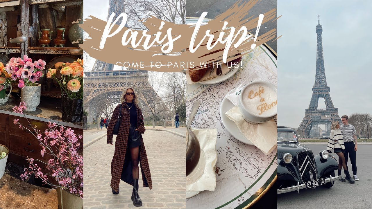 PARIS VLOG! COME TO PARIS WITH US! 4 DAY TRIP! | India Moon - YouTube