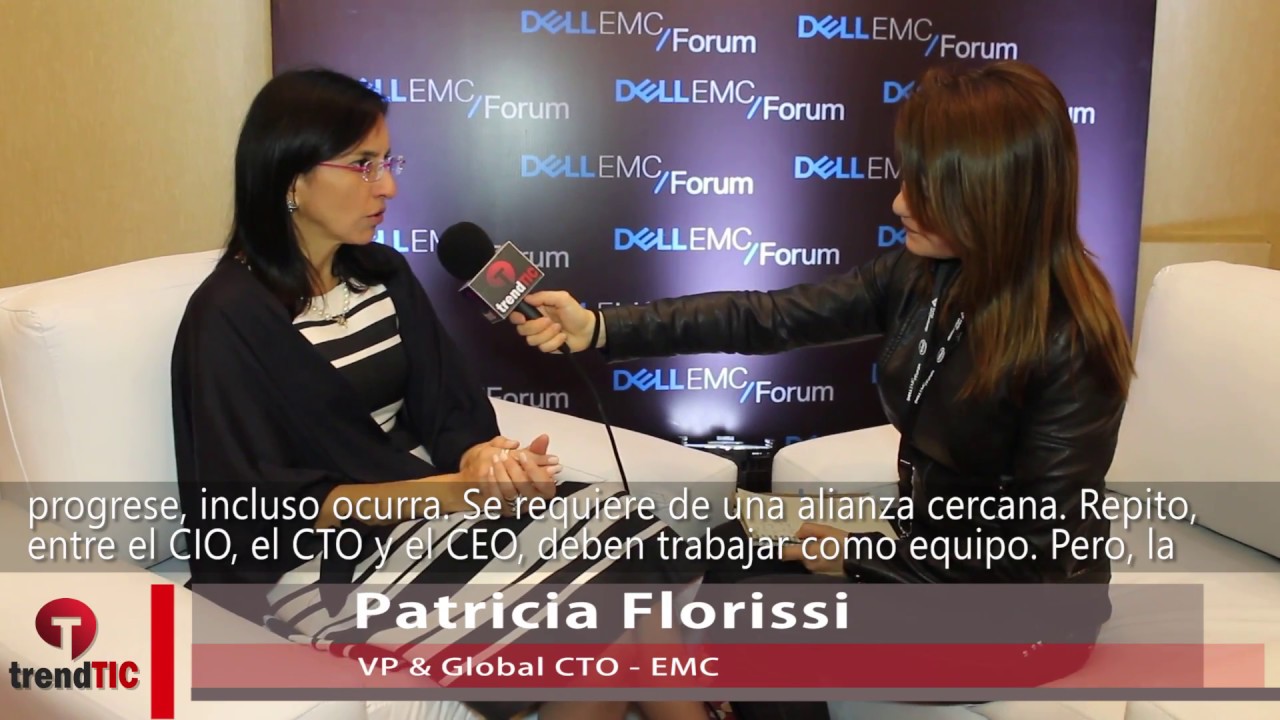 Entrevista a Patricia Florissi, VP y Globlal CTO de EMC - YouTube