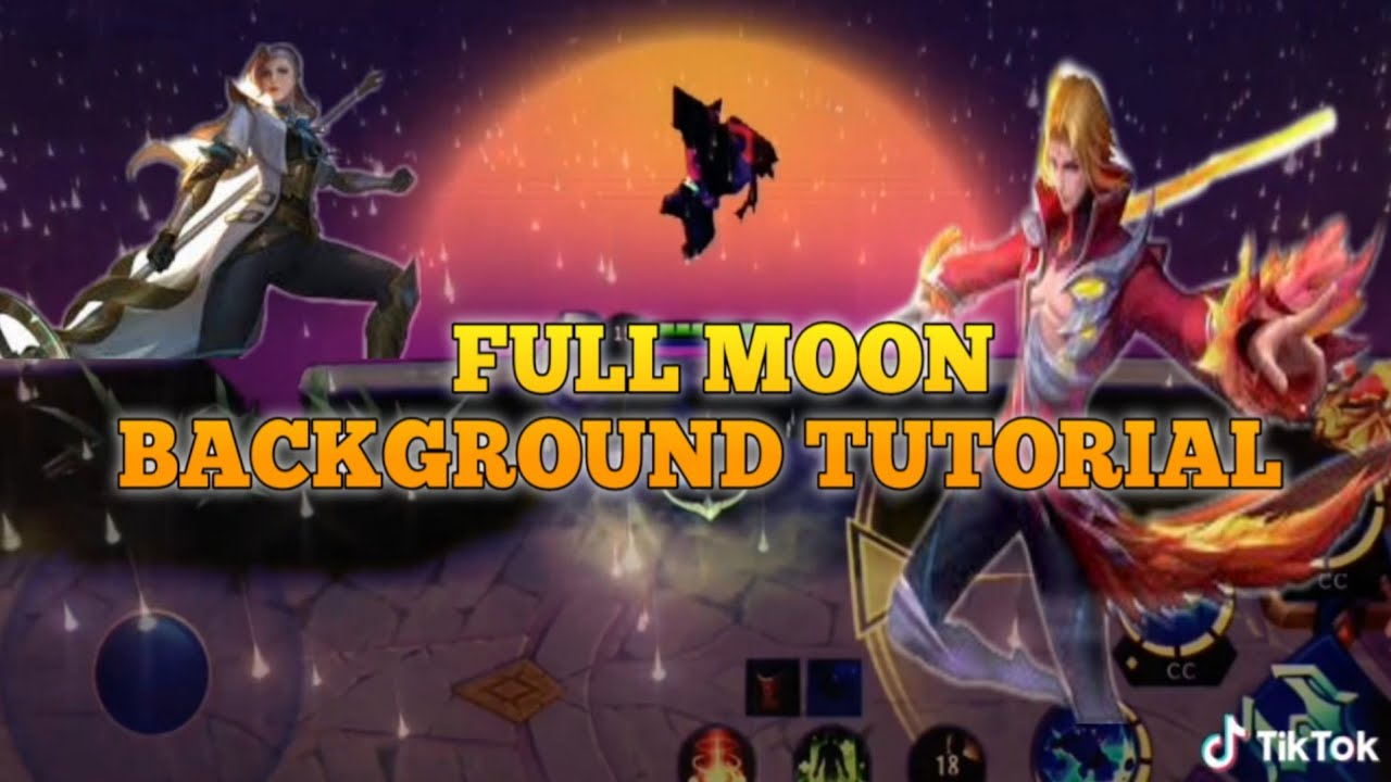 TUTORIAL MOBILE LEGEND BACKGROUND DESIGN - YouTube