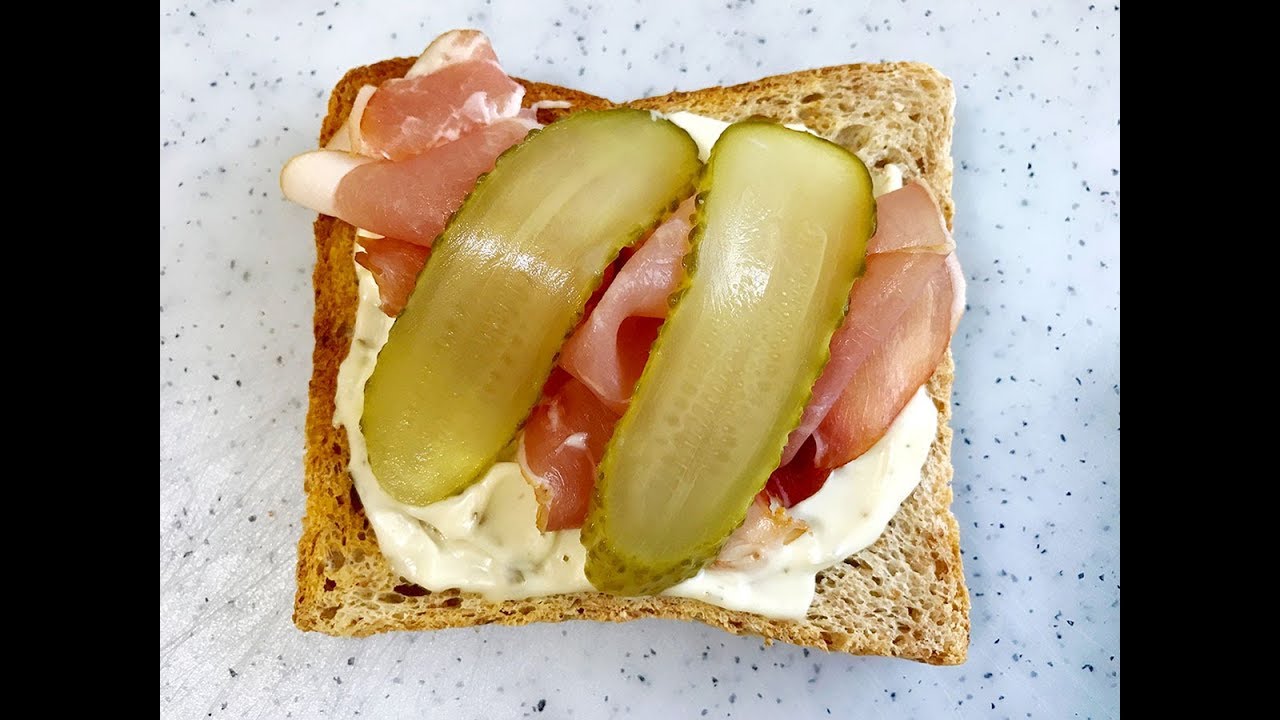 Ham and Pickle Toast : Breakfast : สูตรอาหารเช้าแฮมและแตงกวาดองโทส ...