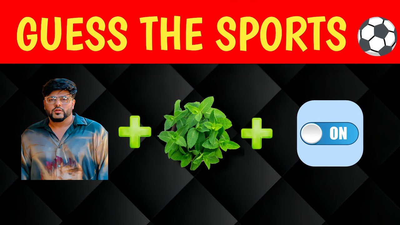 Guess the sports name by emoji 🏏| Guess the sports challenge 🤔 - YouTube