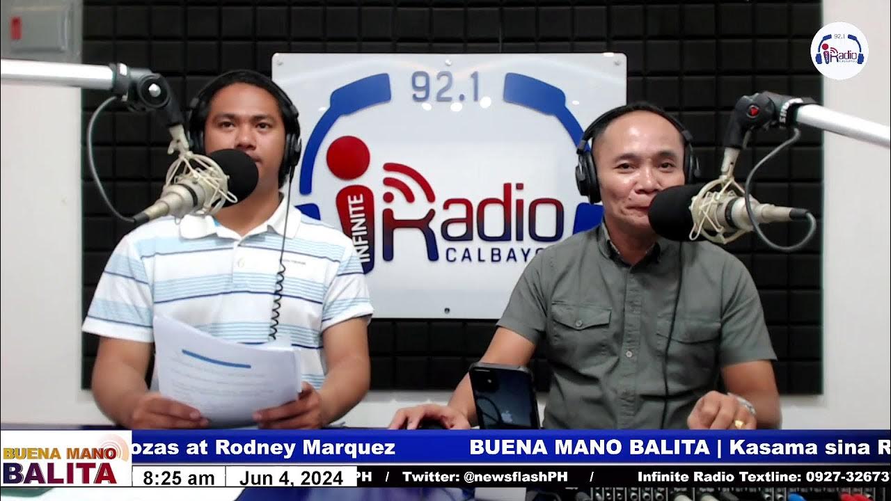 JUNE 4, 2024 | BUENA MANO BALITA | KASAMA SINA RICKY BROZASA AT RODNEY MARQUEZ - YouTube