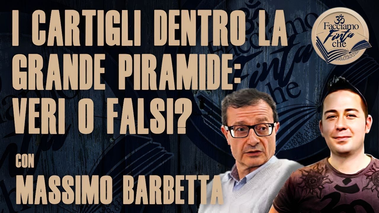 I CARTIGLI DENTRO LA GRANDE PIRAMIDE: VERI O FALSI? con MASSIMO ...