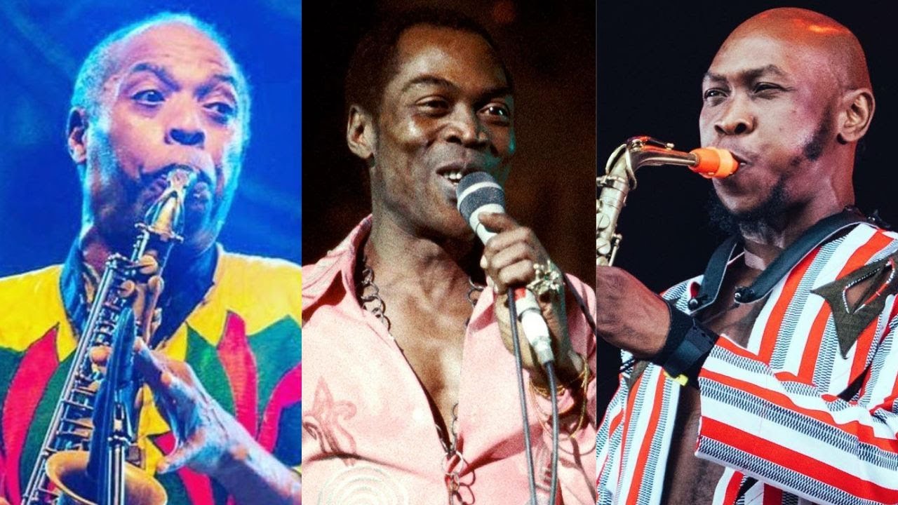 Femi and Seun Kuti remember Fela 25 years after death - YouTube