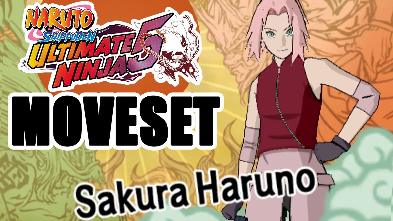 Naruto Ultimate Ninja 5 (PS2) - Sakura Moveset - YouTube