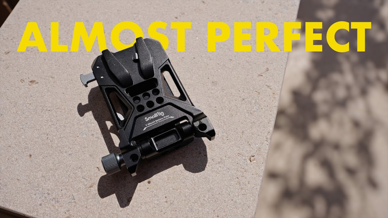 No More Rods | SmallRig V-Lock Plate Review - YouTube